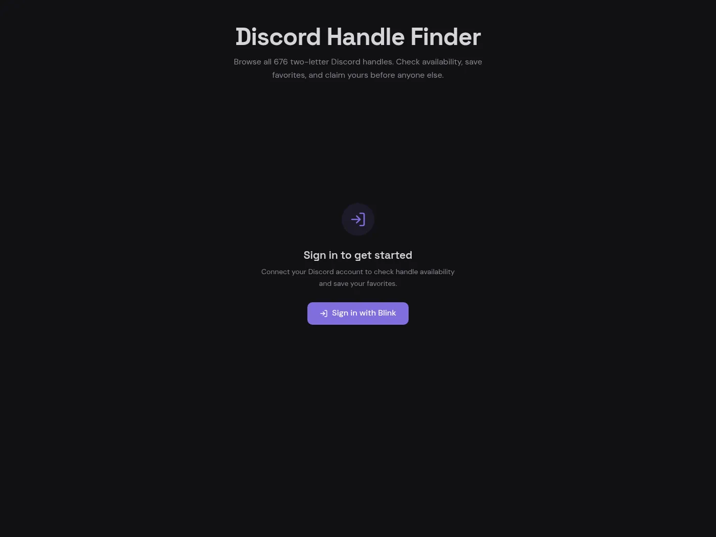 Discord Handle Finder