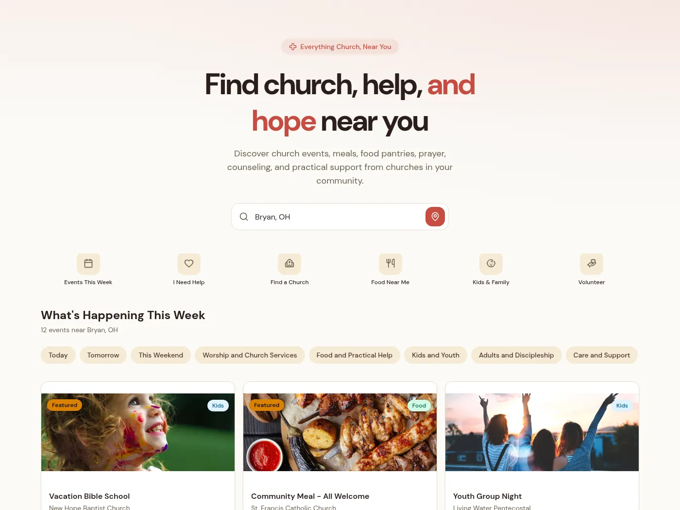 ChurchHub Local Connect