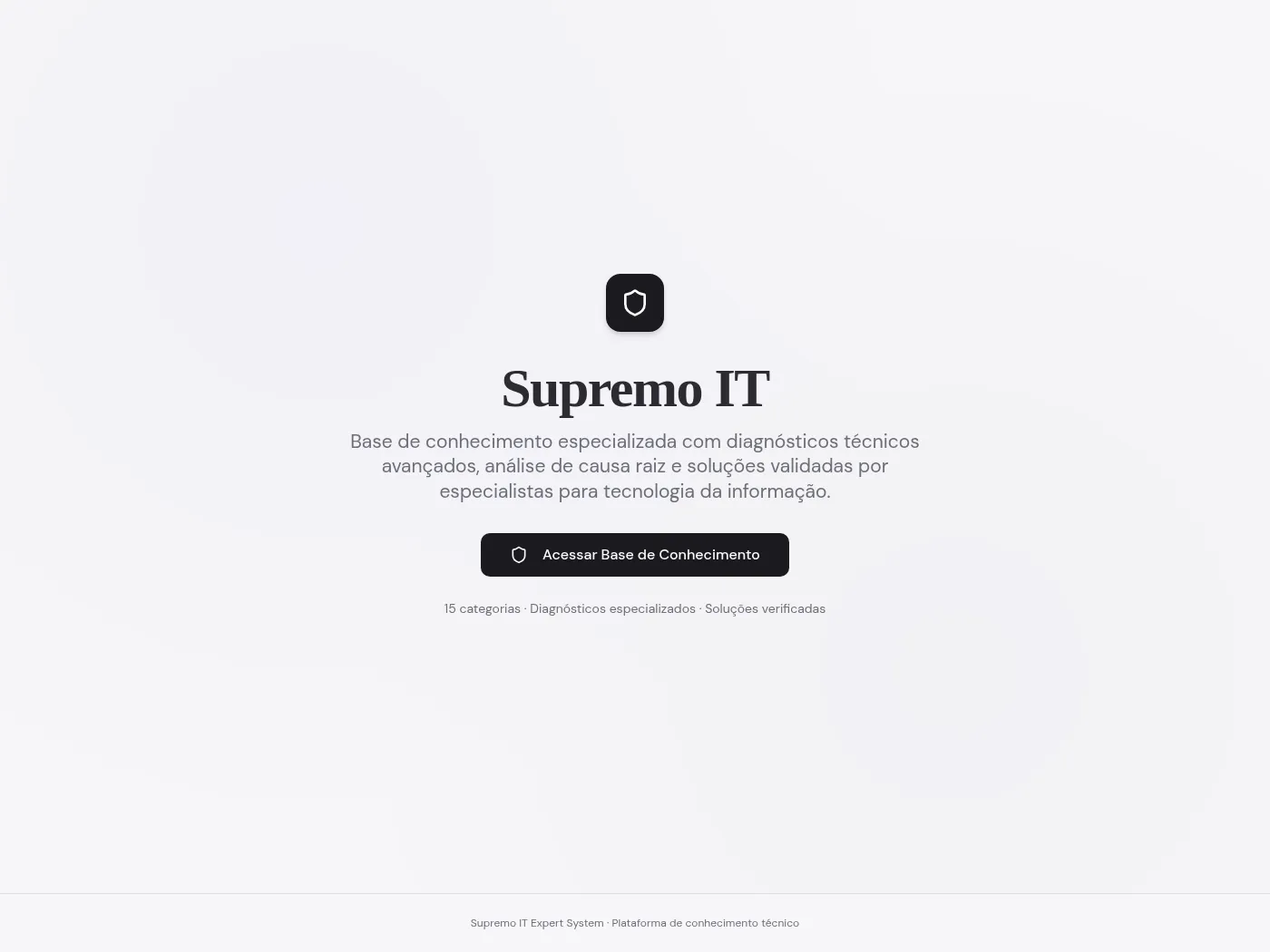 Supremo IT Expert System