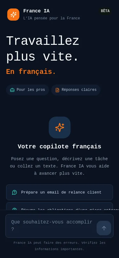 IA Mobile France