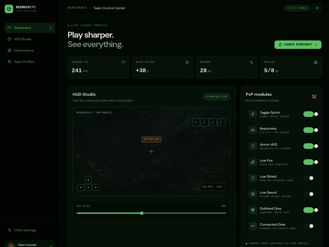 BedrockFPS Client