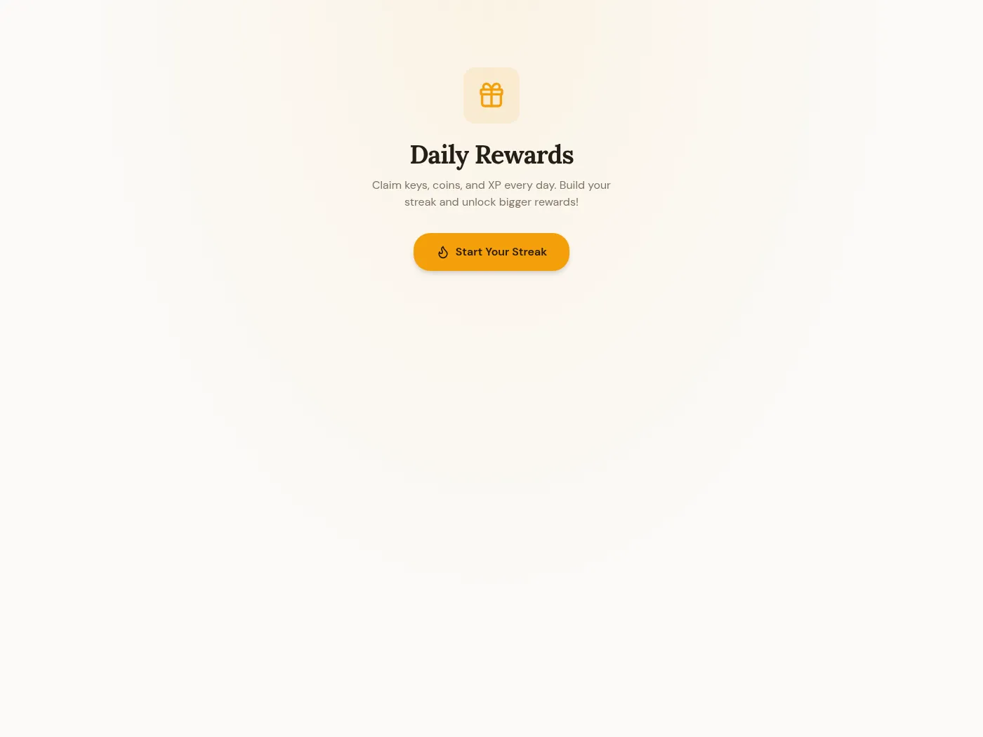 Daily Reward Dashboard