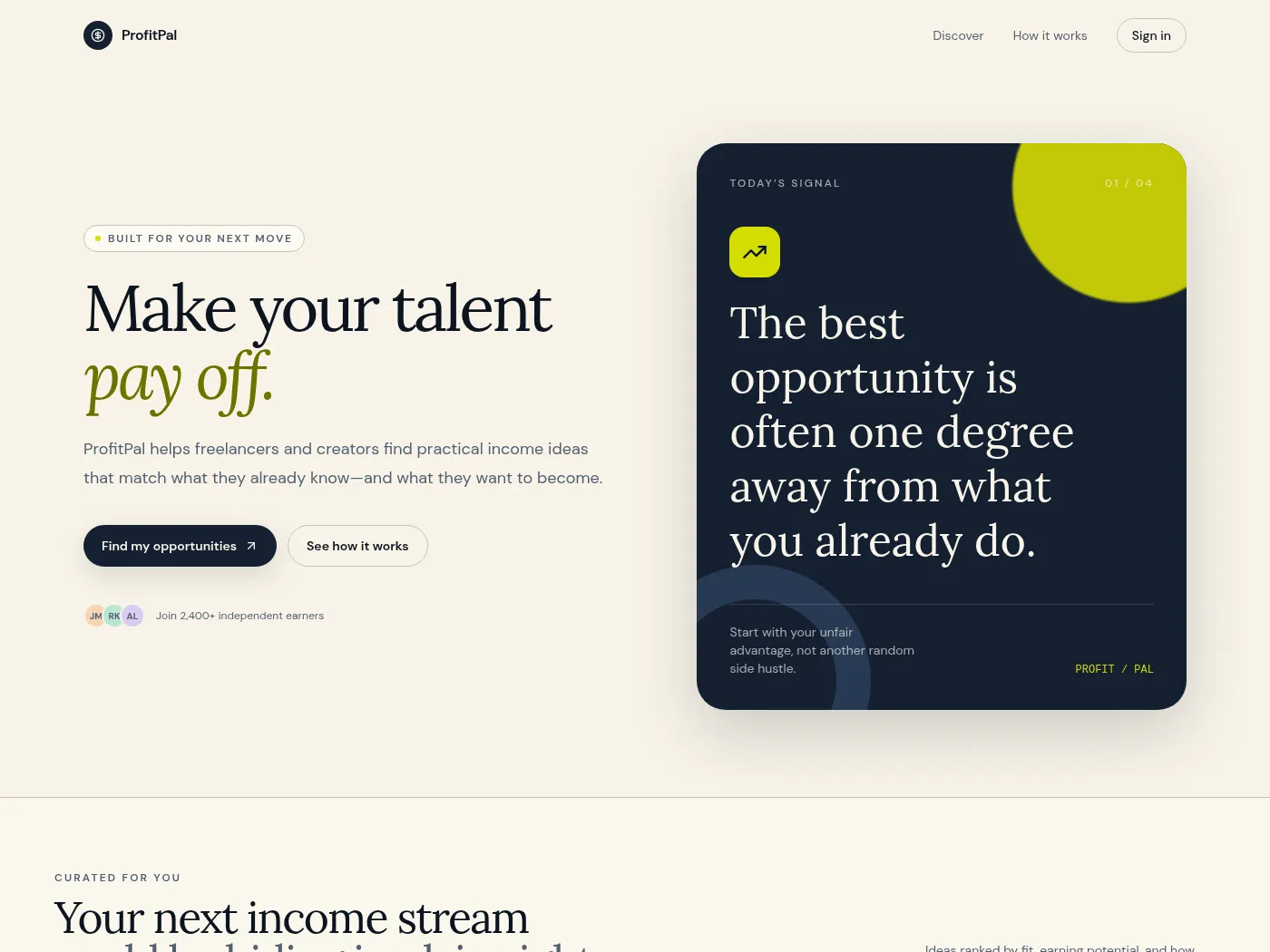 ProfitPal App