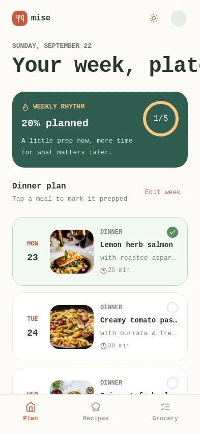 Meal Planner Pro