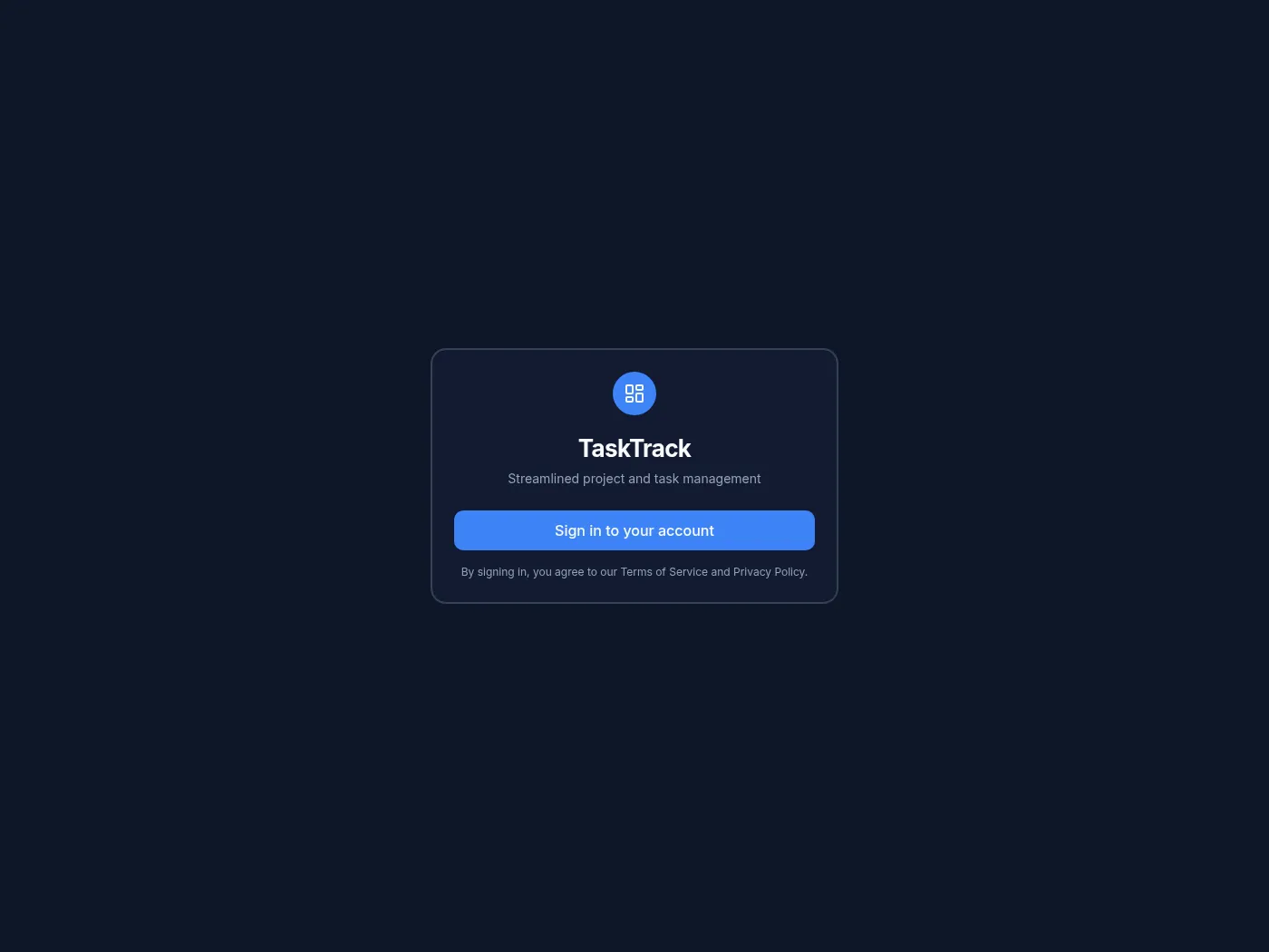 TaskTrack Web