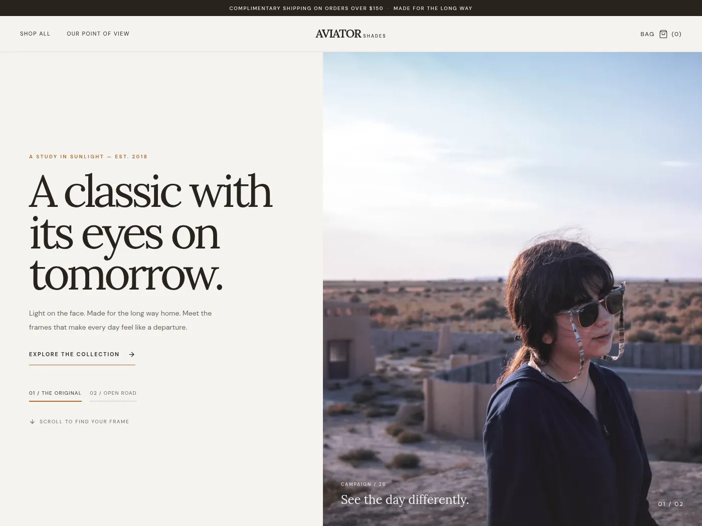 Aviator Shades Shop