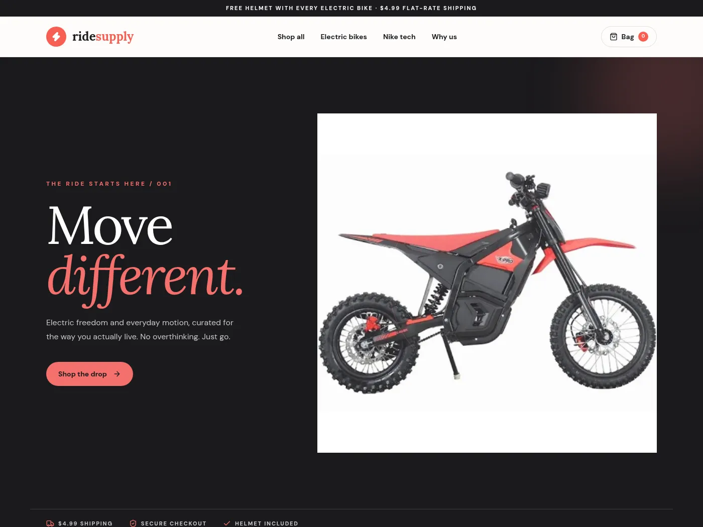 Surron & Nike Online Shop