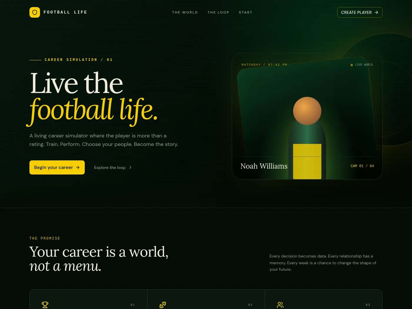 Football Life Simulator