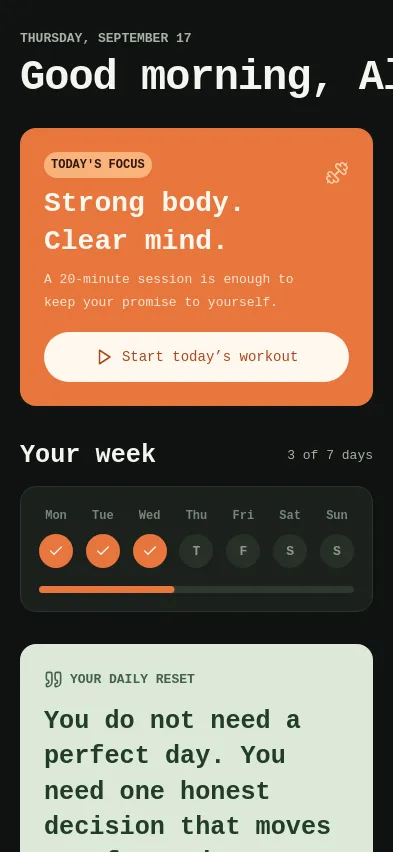 MotivaFit Tracker