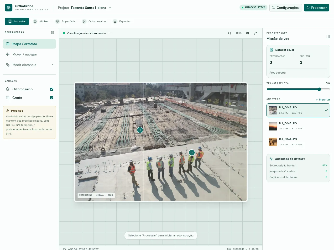 OrthoDrone Photogrammetry Suite