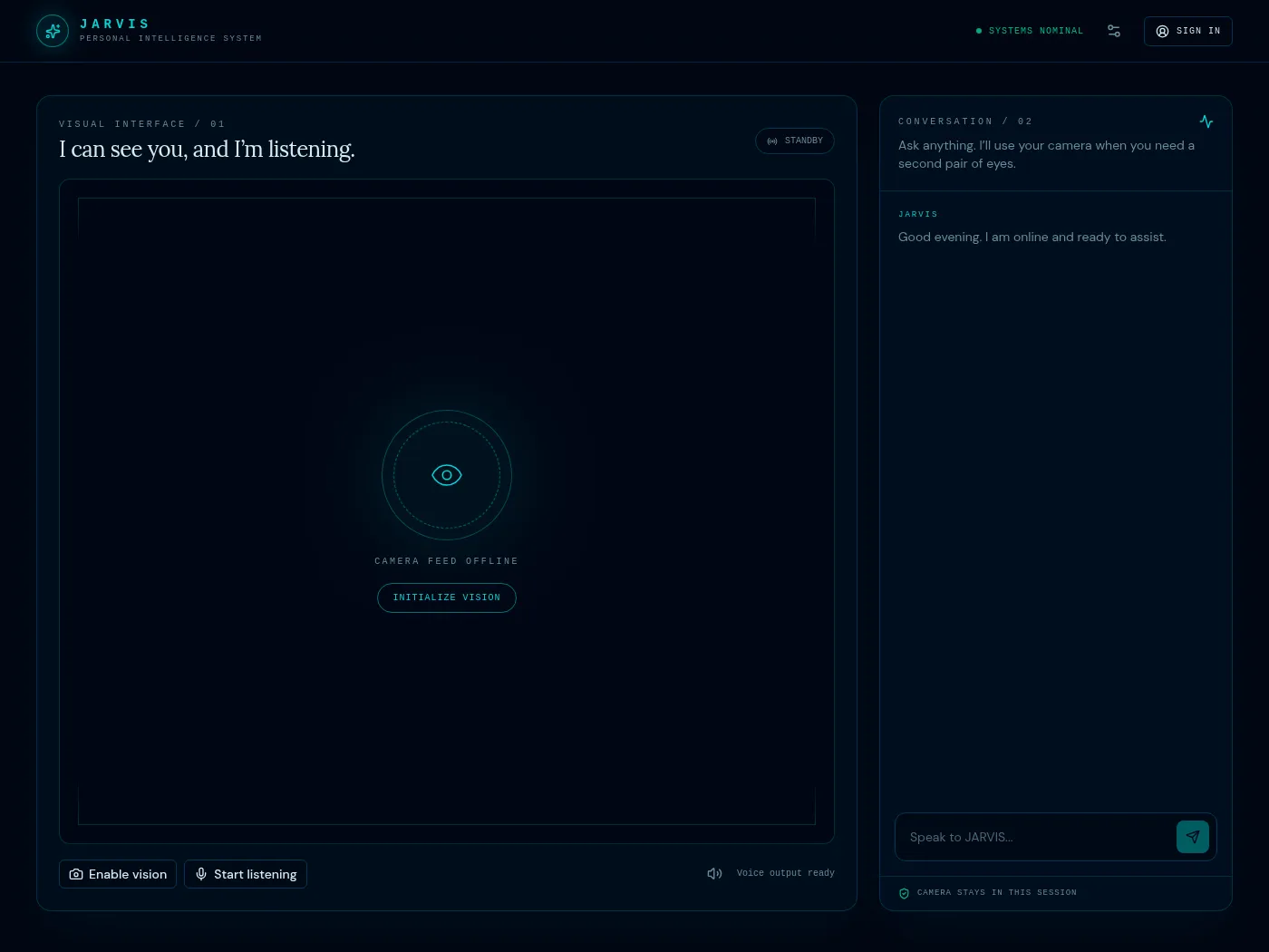 Jarvis Desktop AI