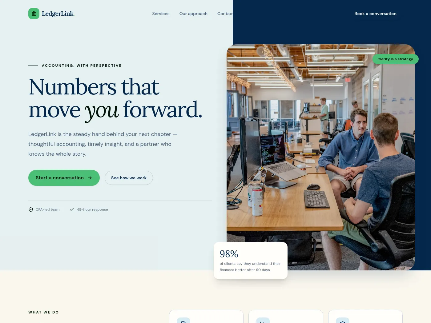 LedgerLink Pro Website