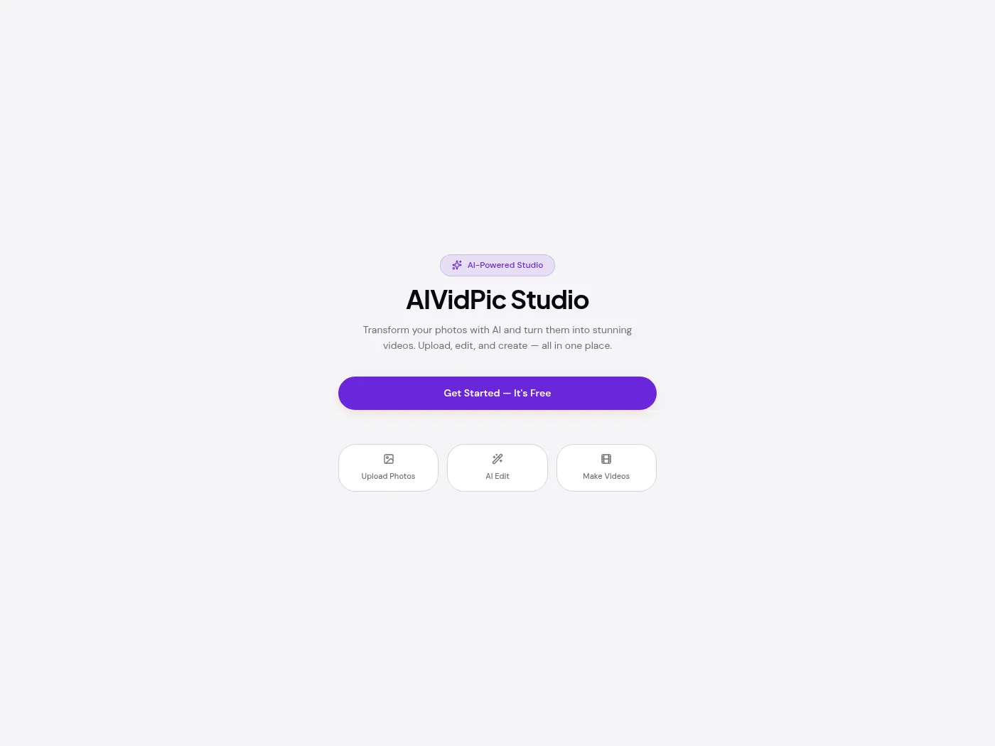 AIVidPic Studio