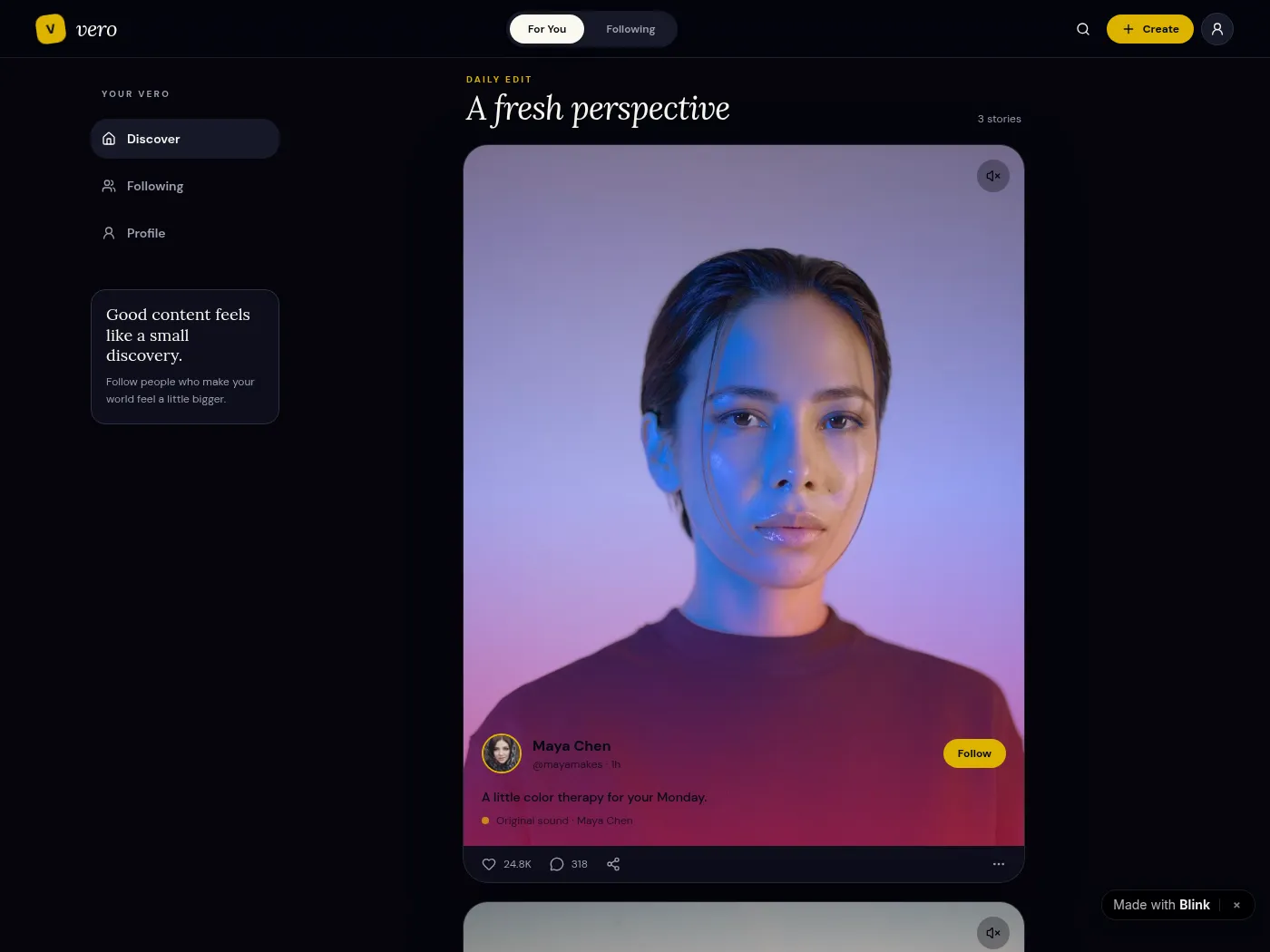 Vero Social Video App