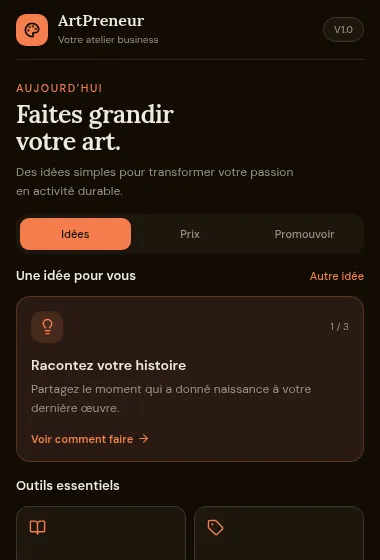 ArtPreneur Extension