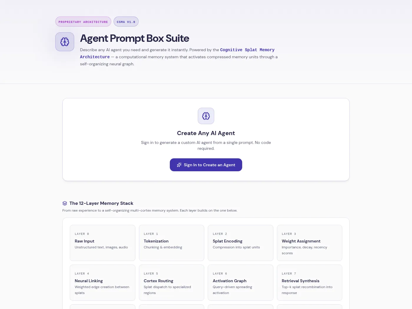 Agent Prompt Box Suite
