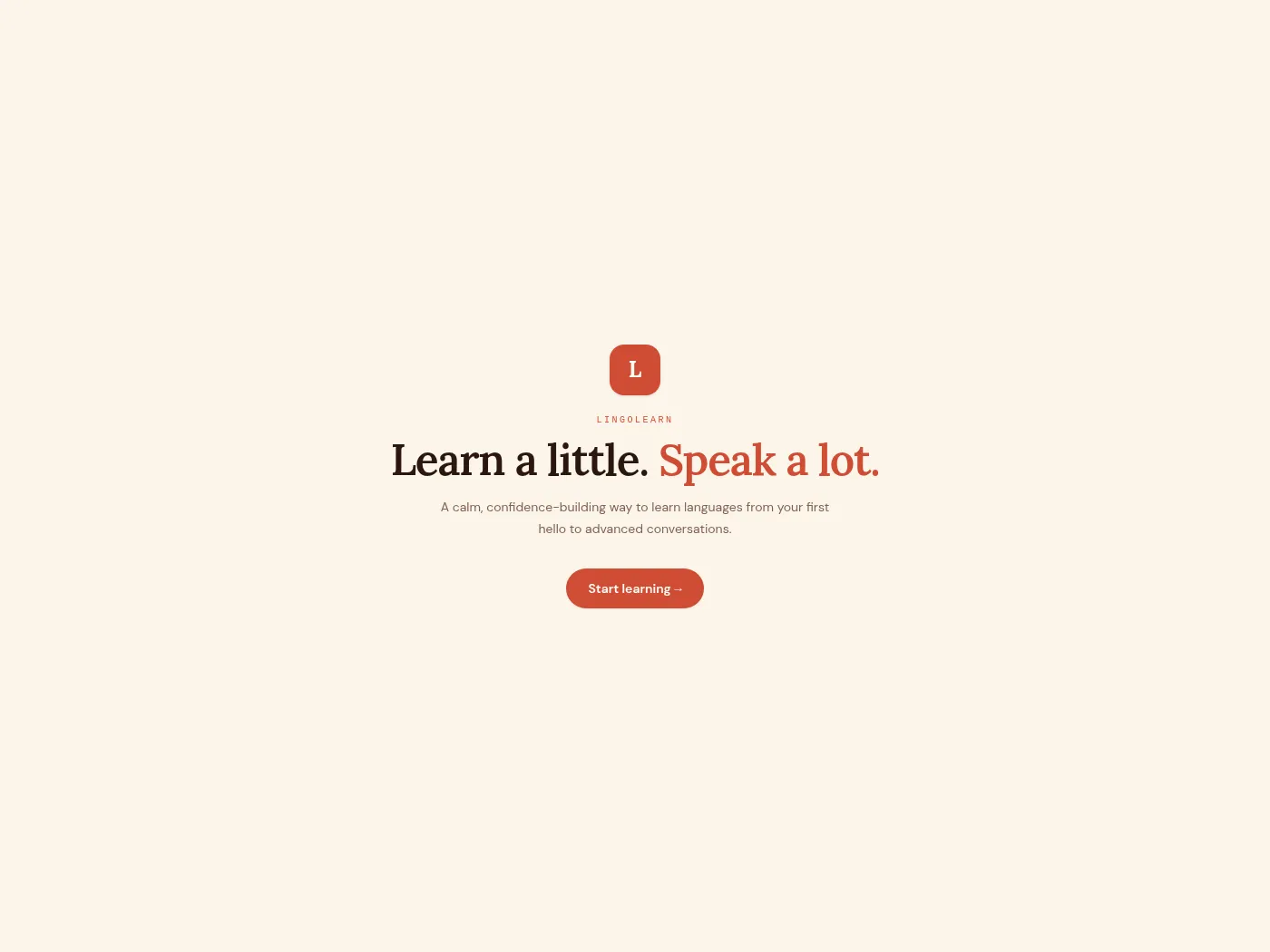 LingoLearn App
