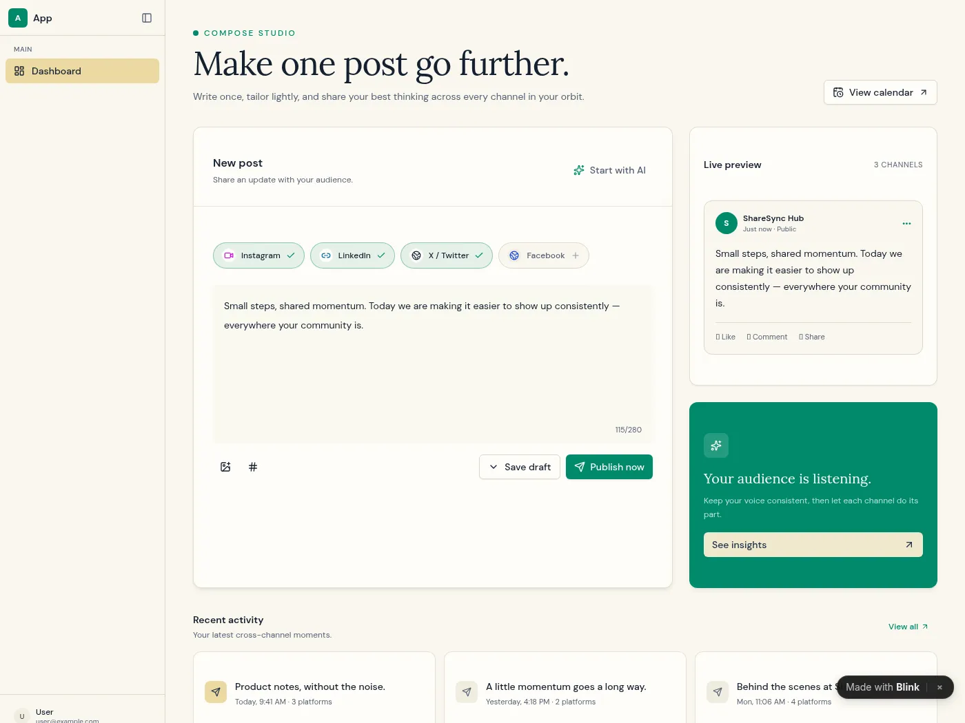 ShareSync Hub