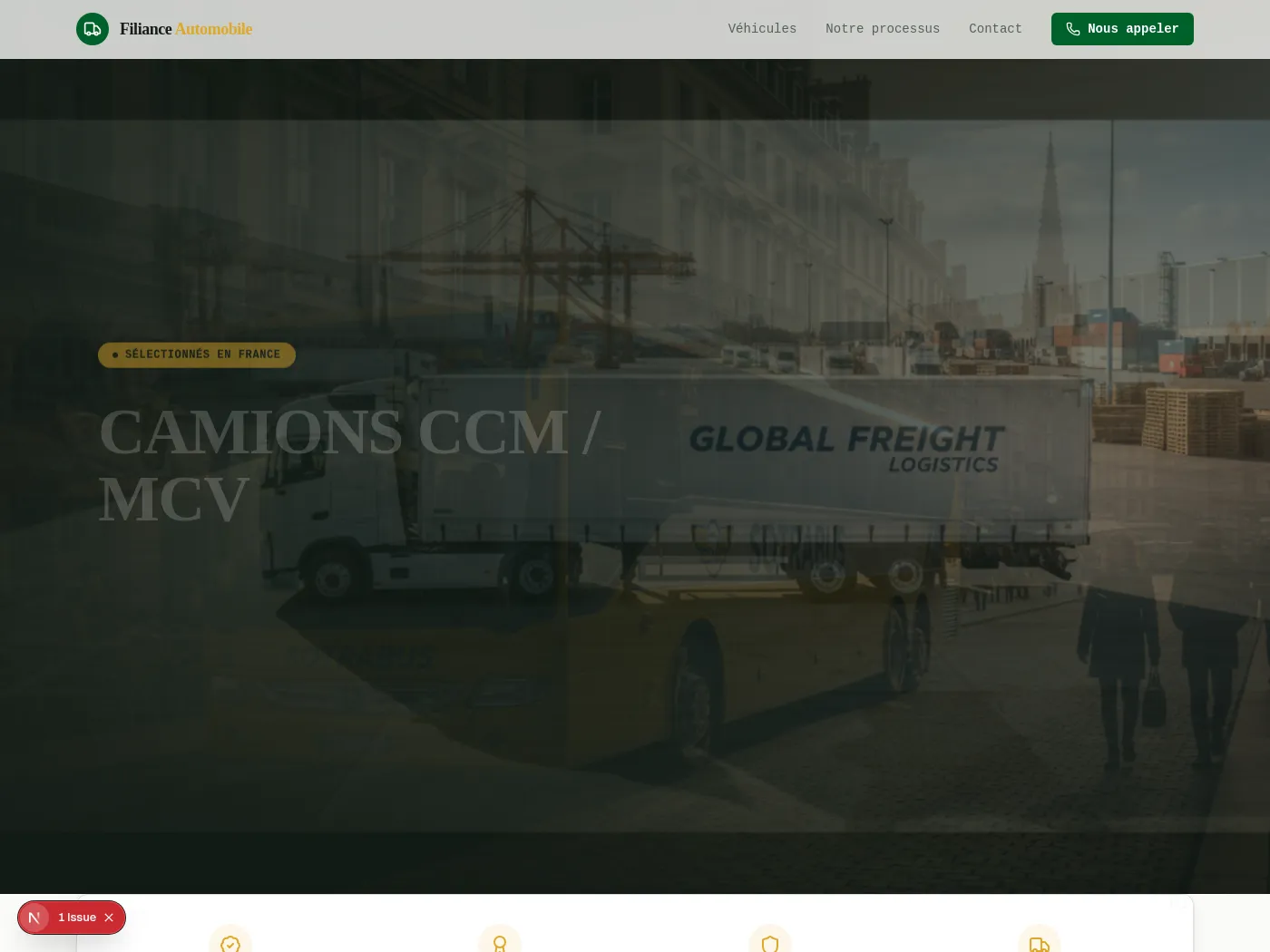AutoVente Landing Page