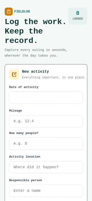 Activity Tracker Mobile