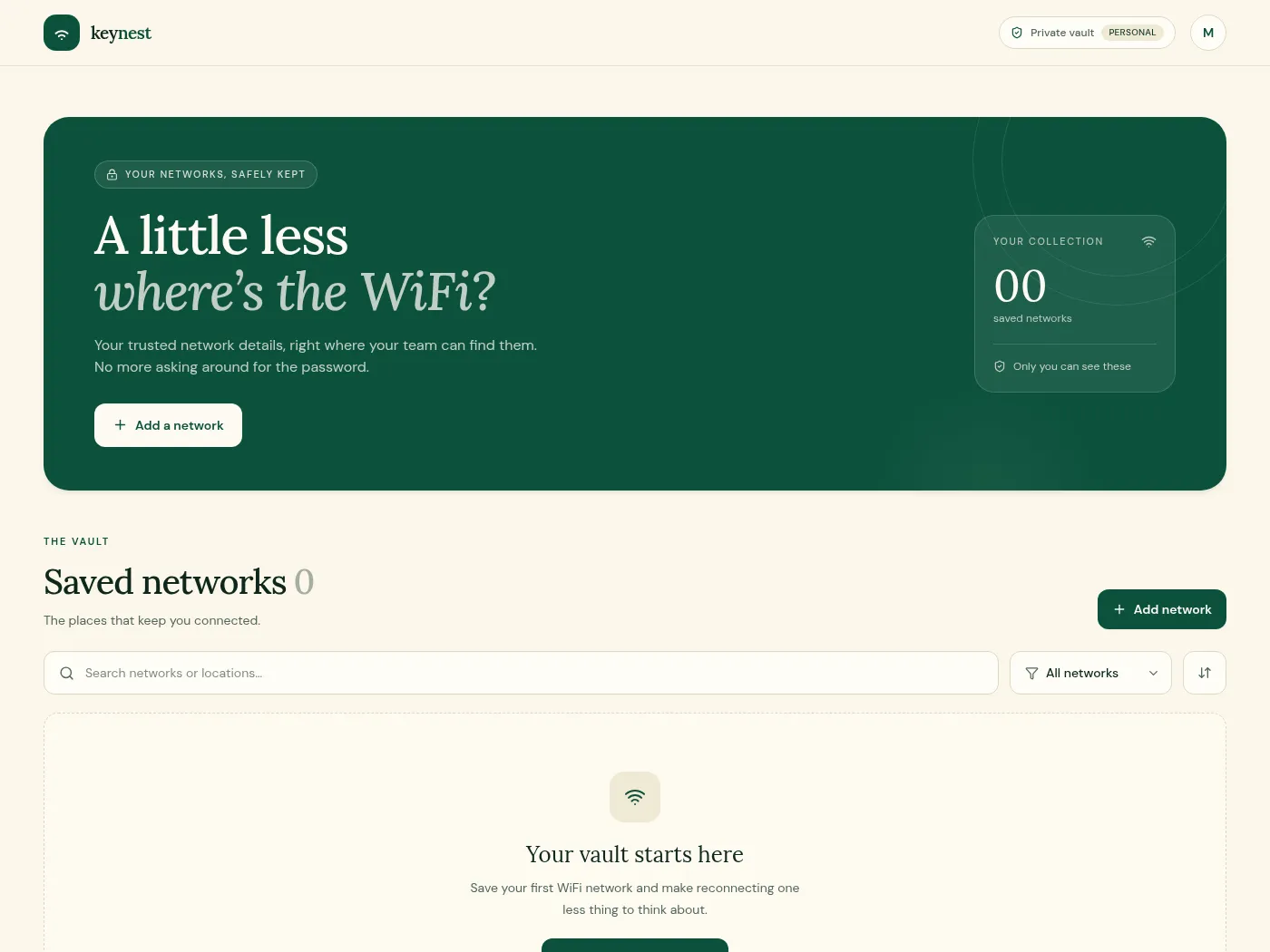 WiFi Key Finder
