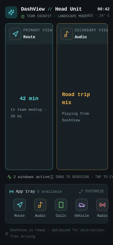 DashView Head Unit