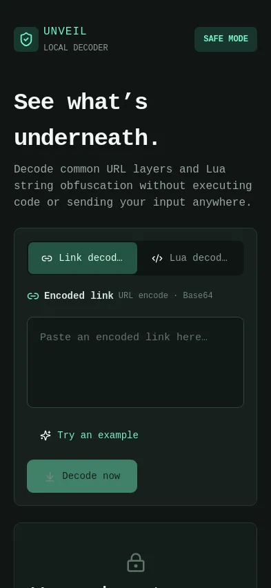 Universal Deobfuscator