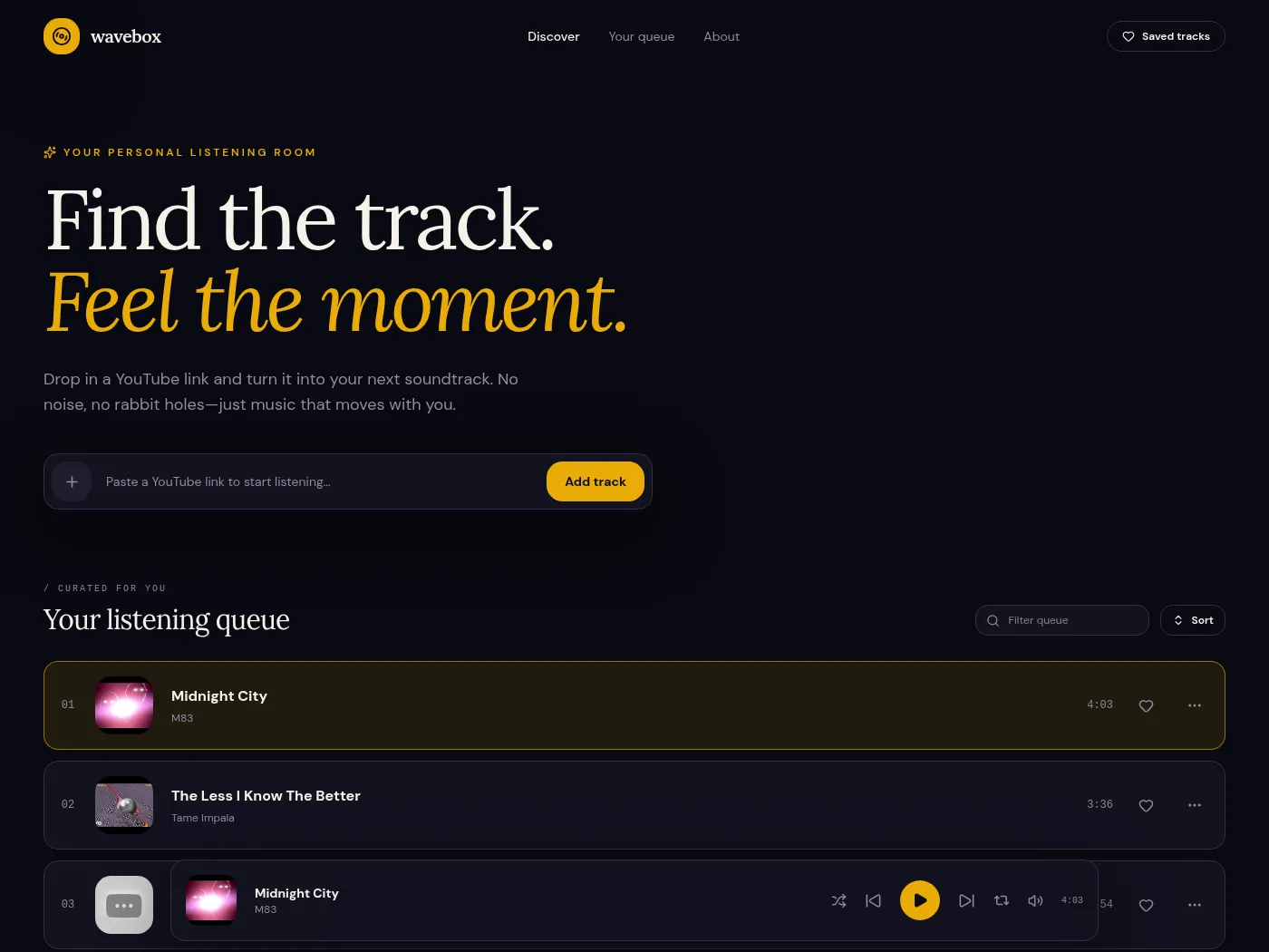 YouTube Music Player