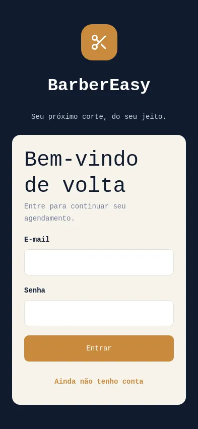 BarberEasy App