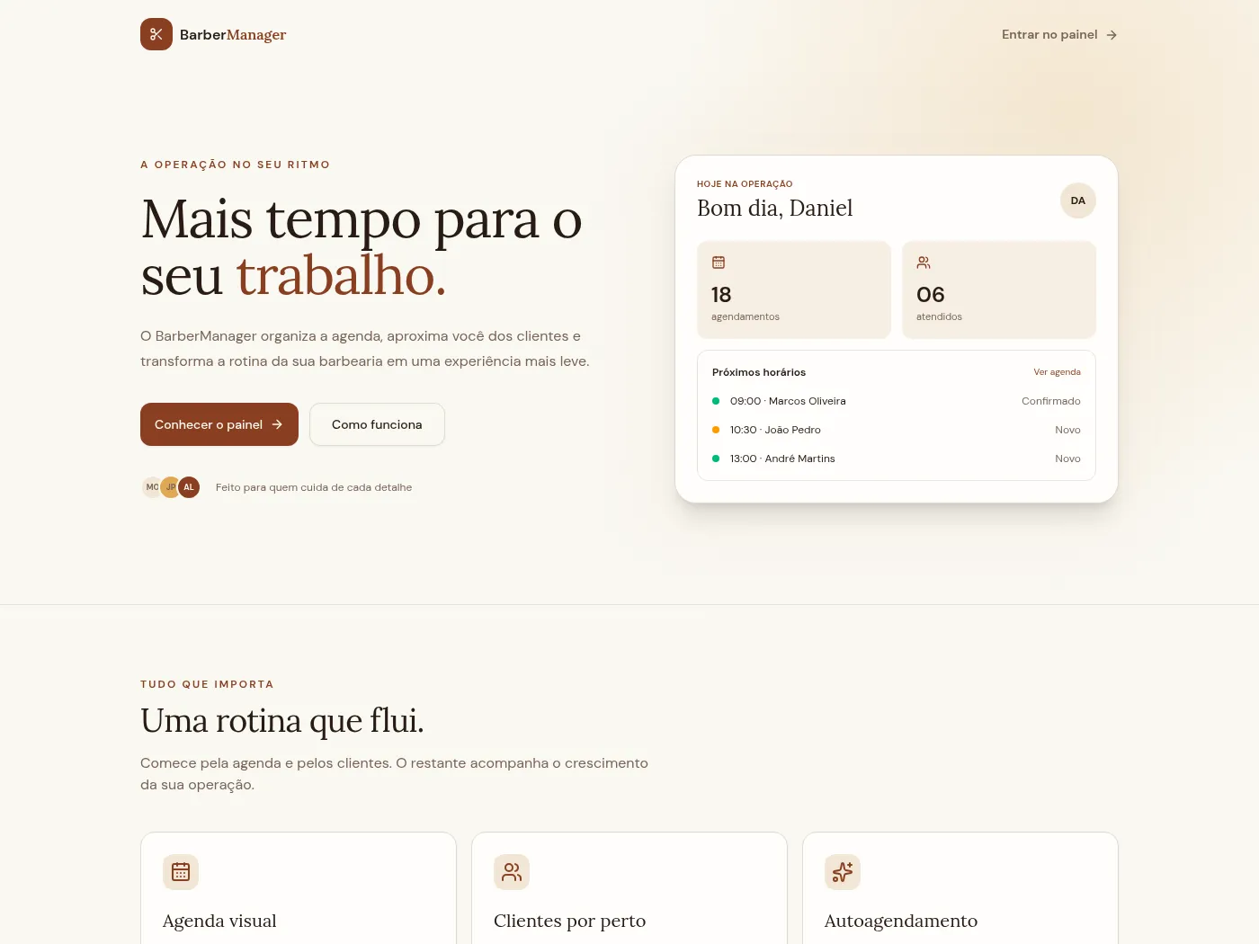 BarberManager SaaS