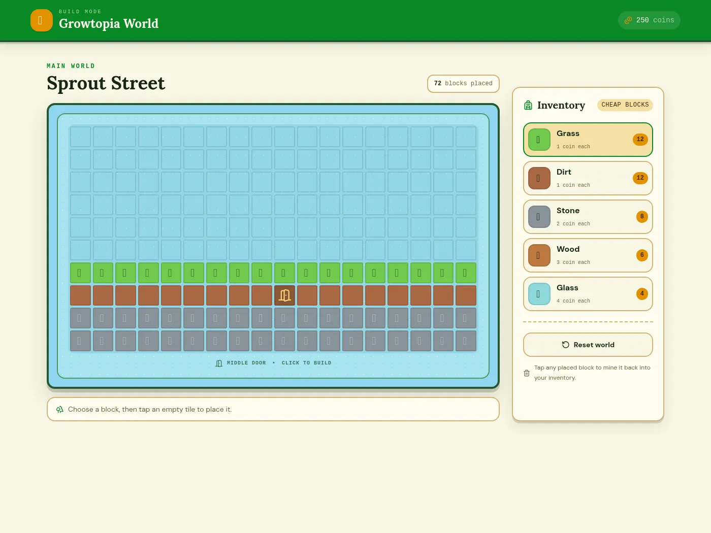 Growtopia World Builder