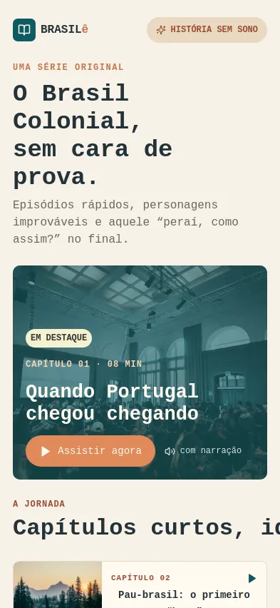 Brasil Colonial Séries App