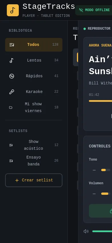 StageTracks Player