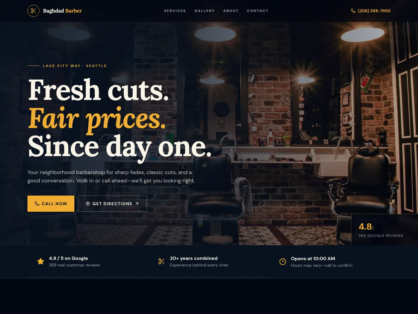 Baghdad Barber Web Hub