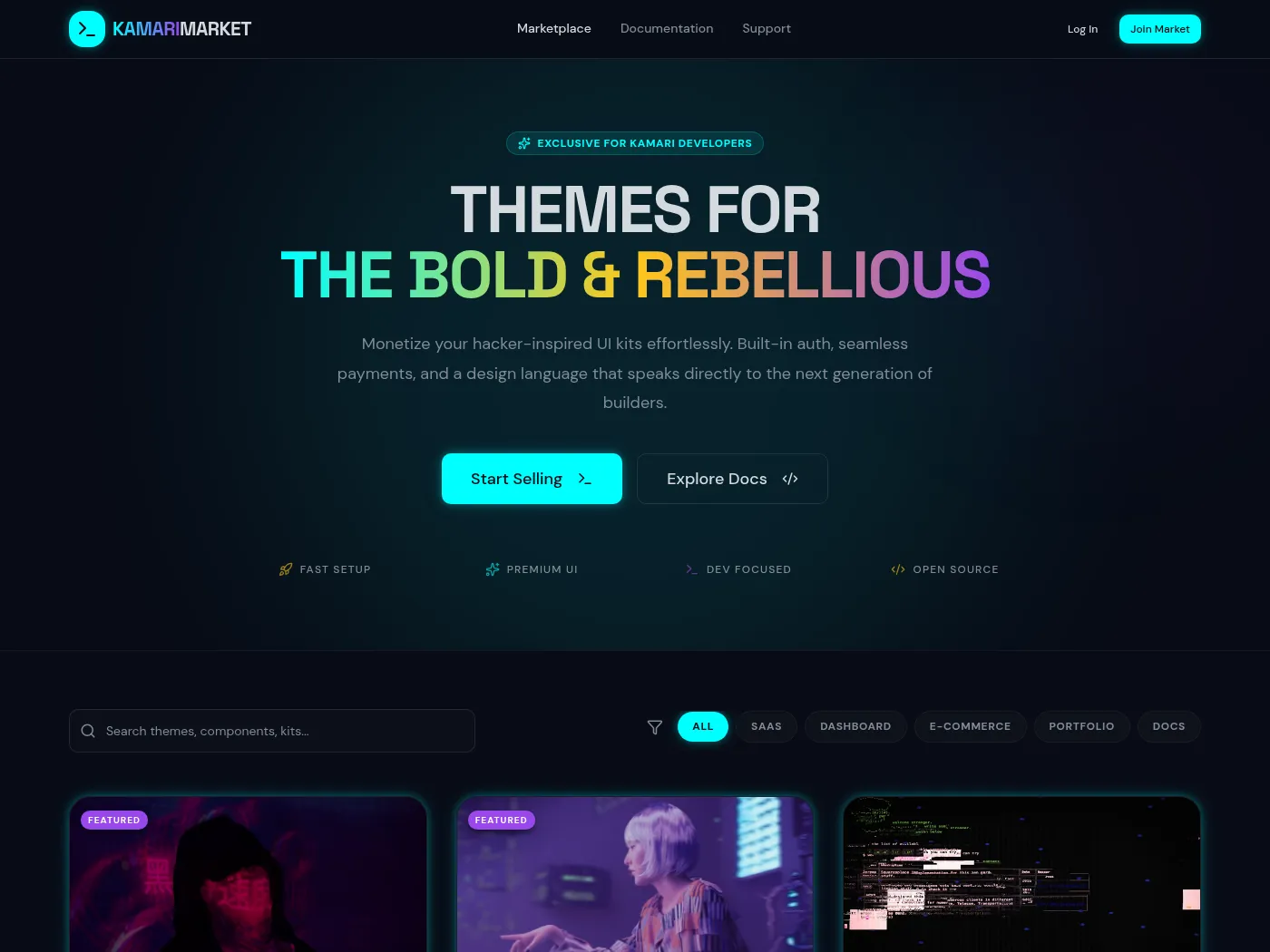 Blink Theme Web Starter