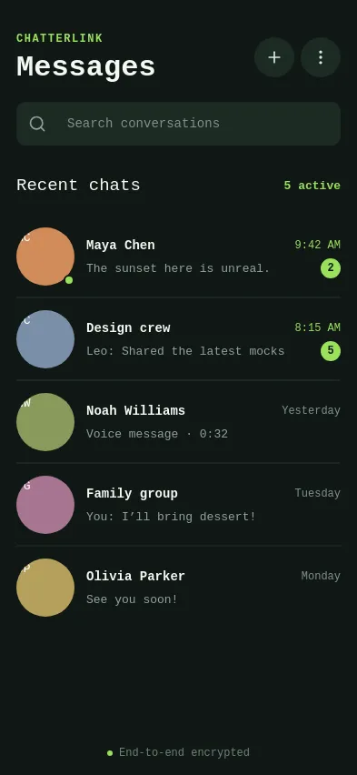 ChatterLink Messenger