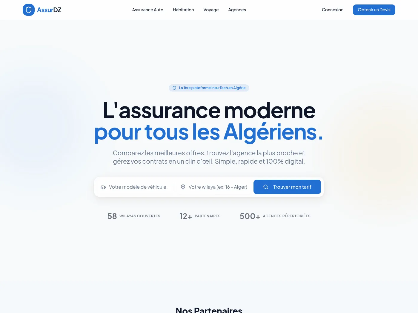 Algerian InsurTech Portal