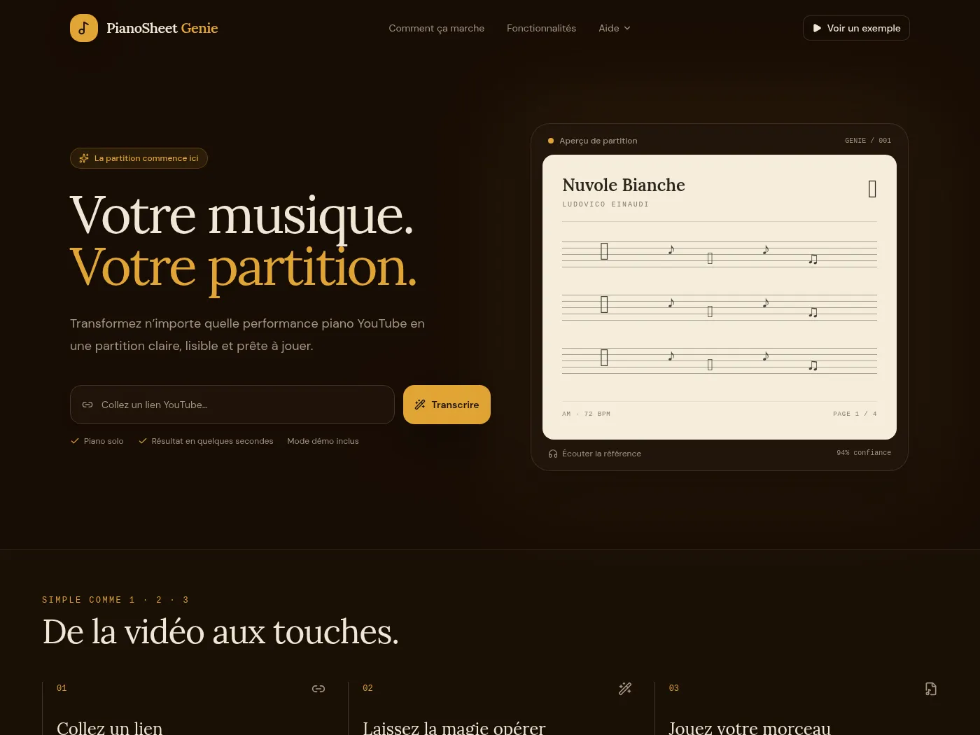 PianoSheet Genie