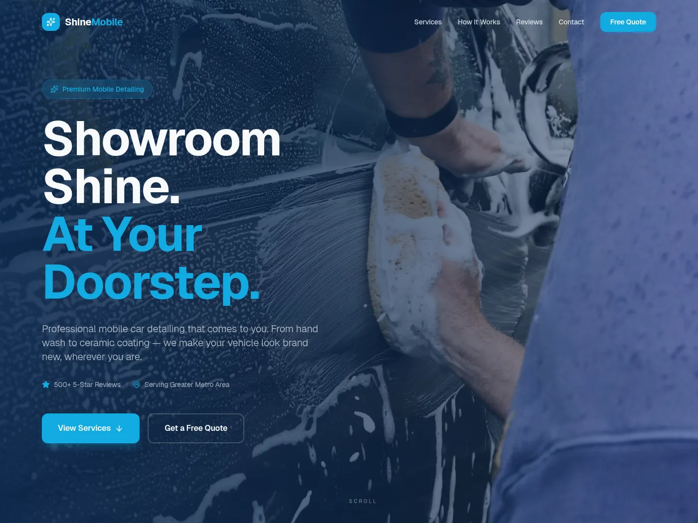 Architecture Studio Web Landing Page (Remix)