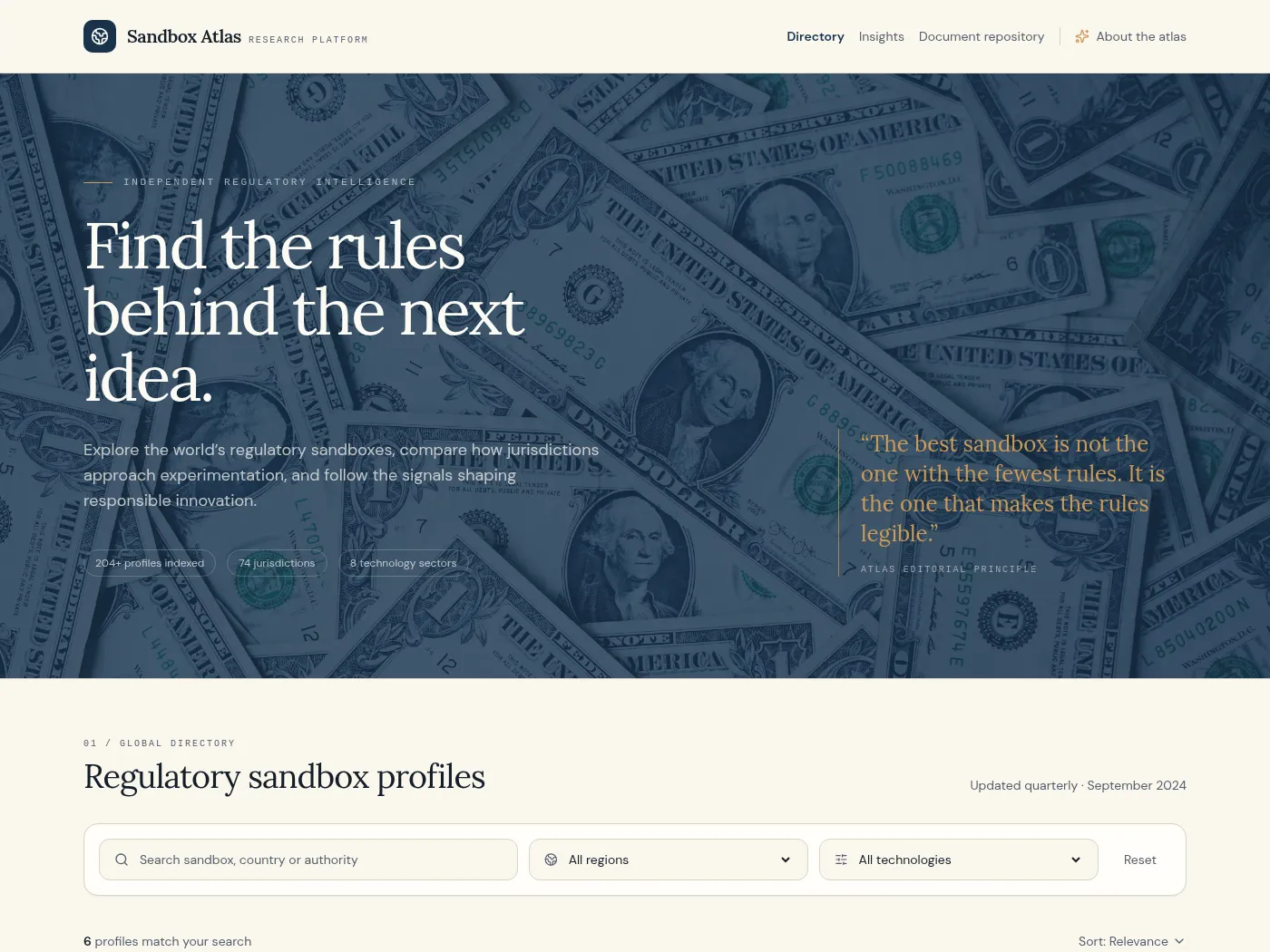 Sandbox Insight Portal