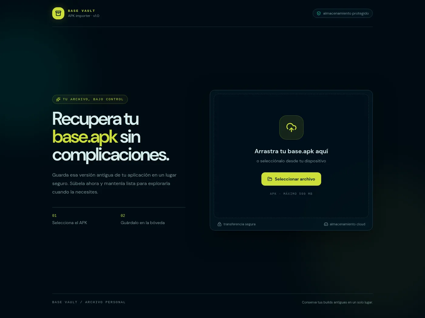 APK Base Importer
