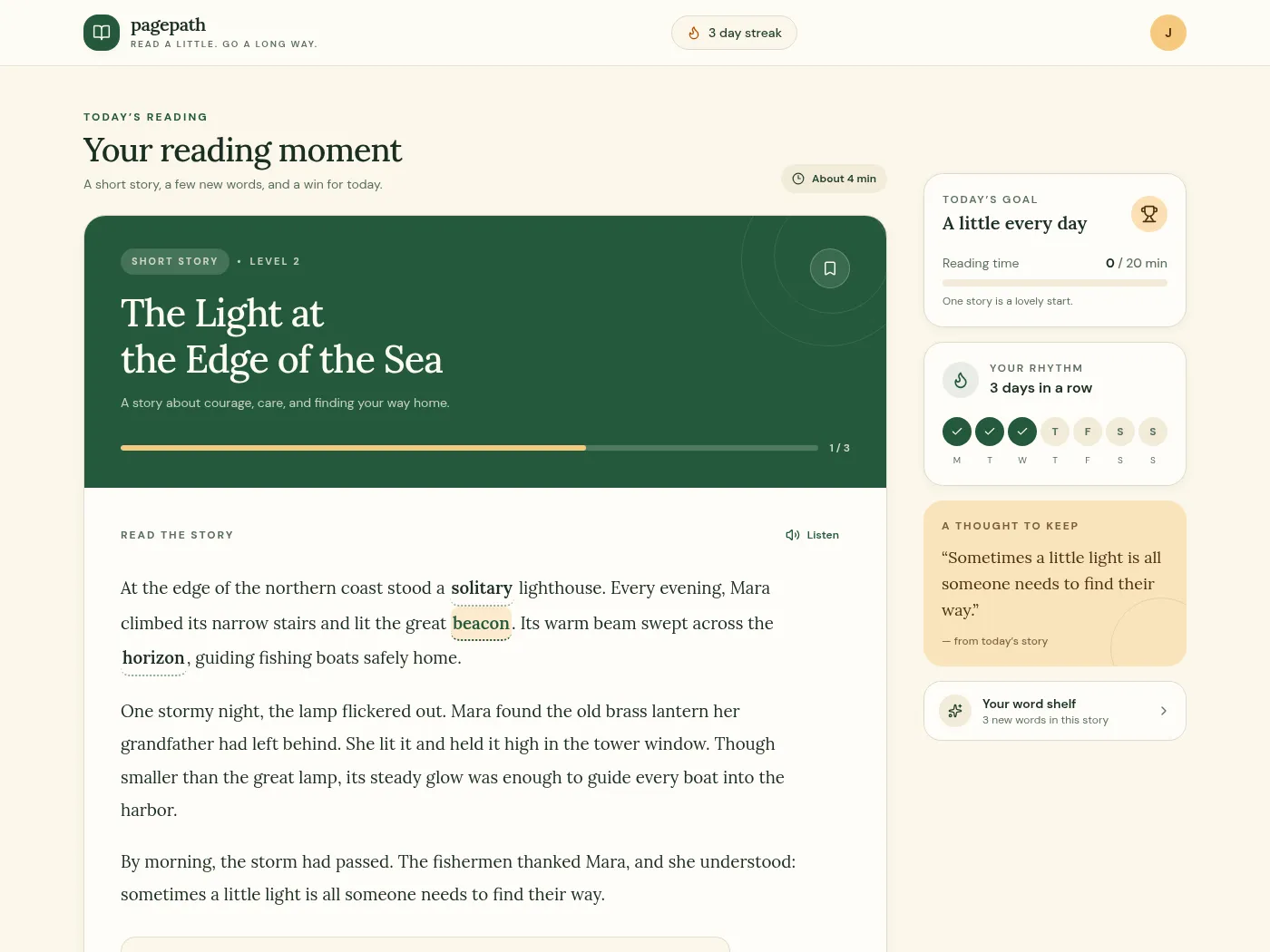 Sparx Reader Clone