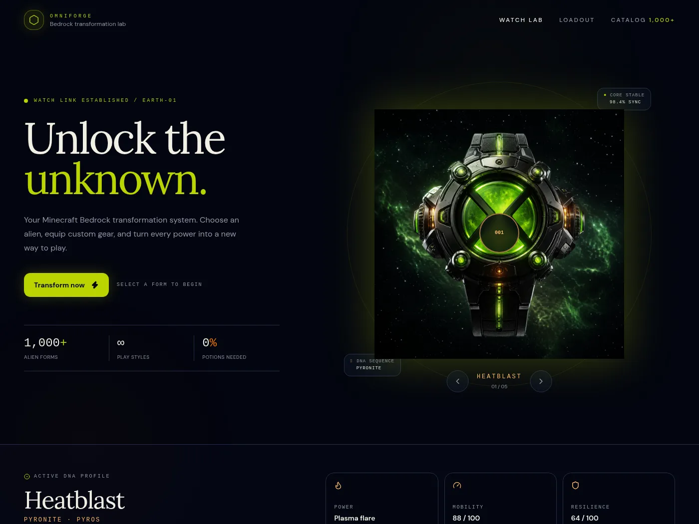 Alien Watch Simulator