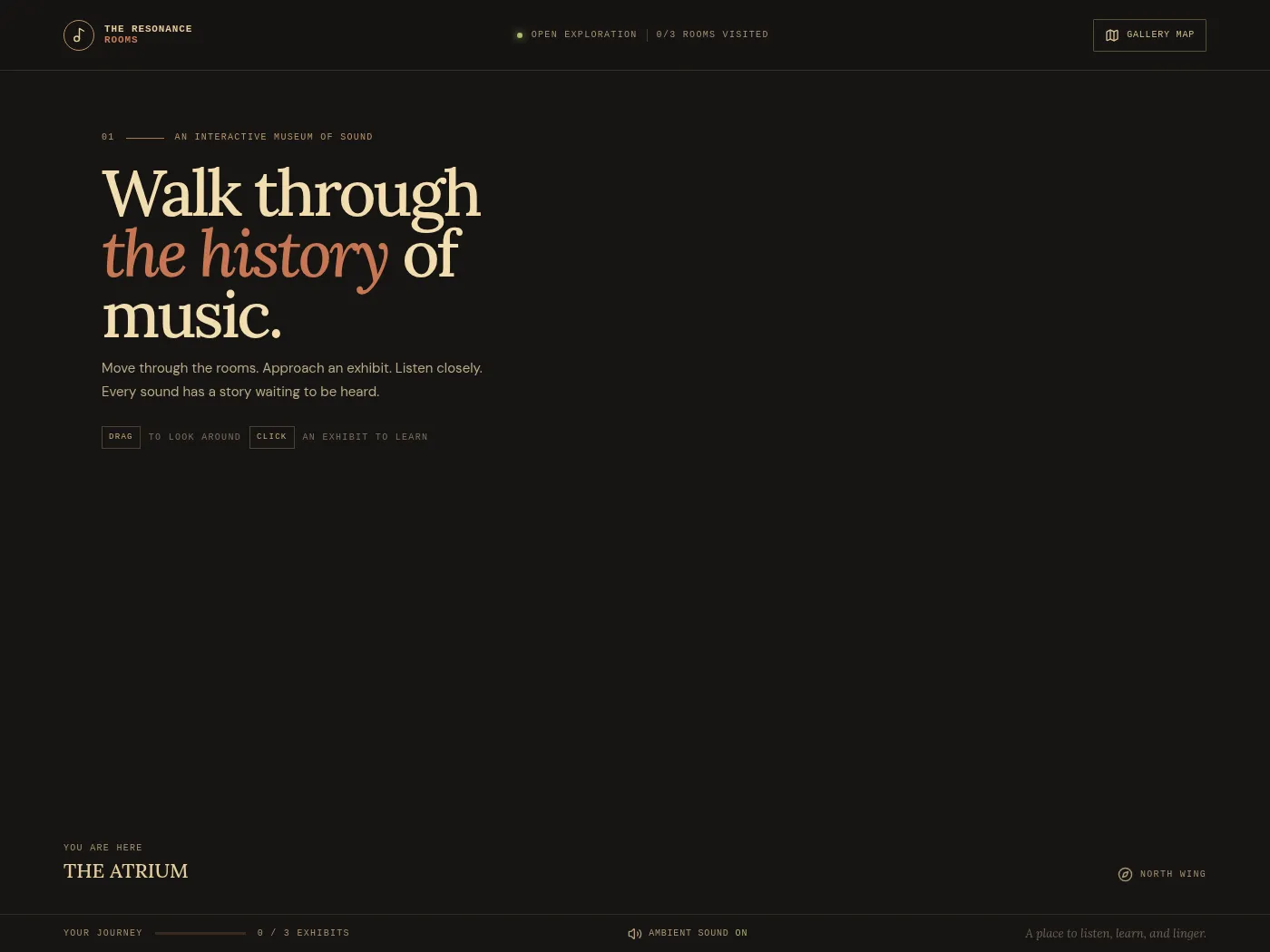 3D Interactive Music Museum