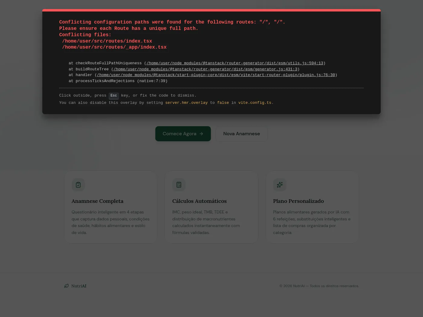 NutriAI Expert System
