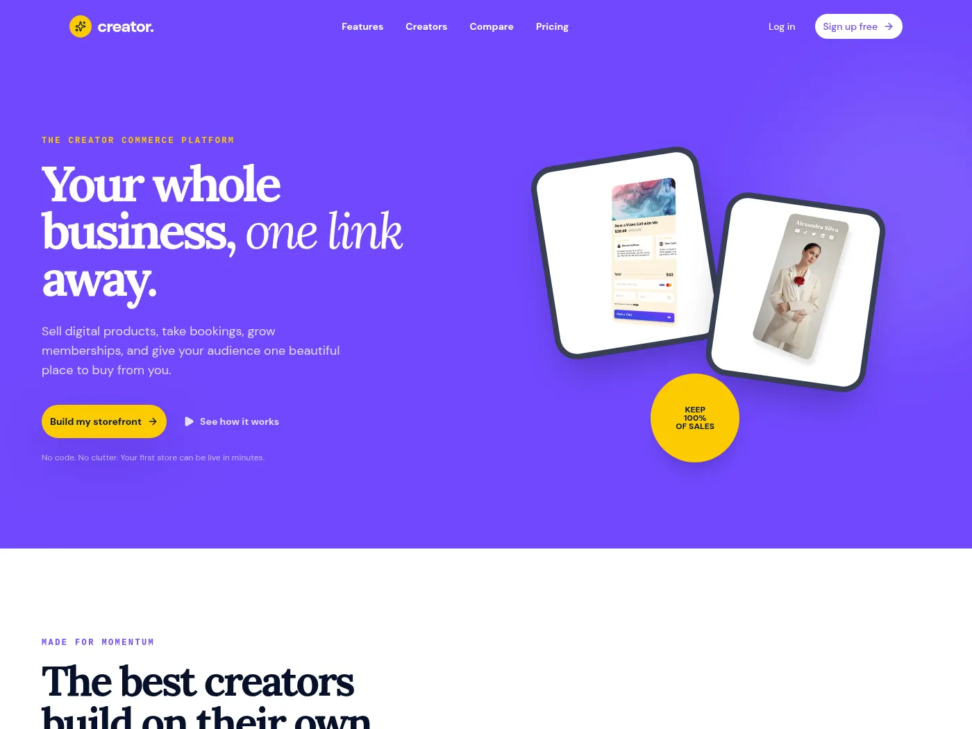 Creator Store Engine