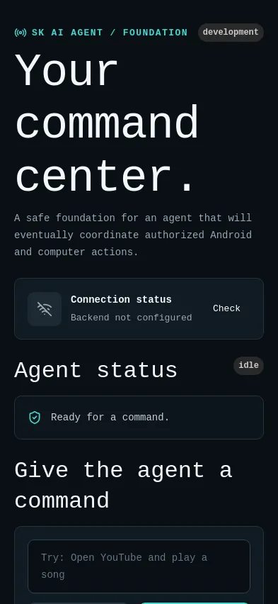 SK AI Agent Foundation