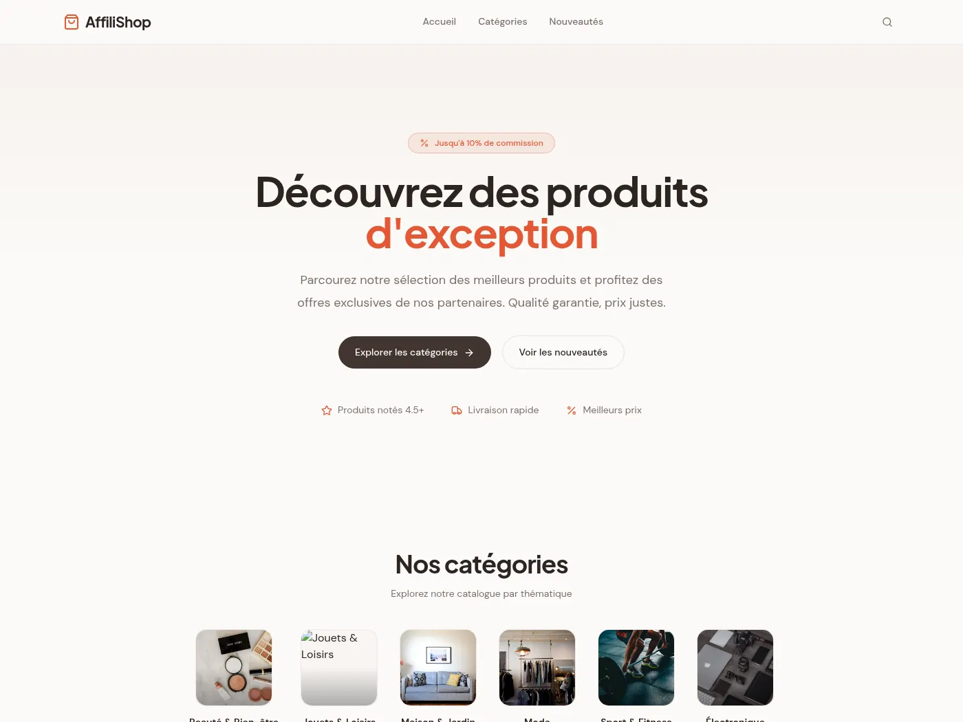 AffiliShop Platform