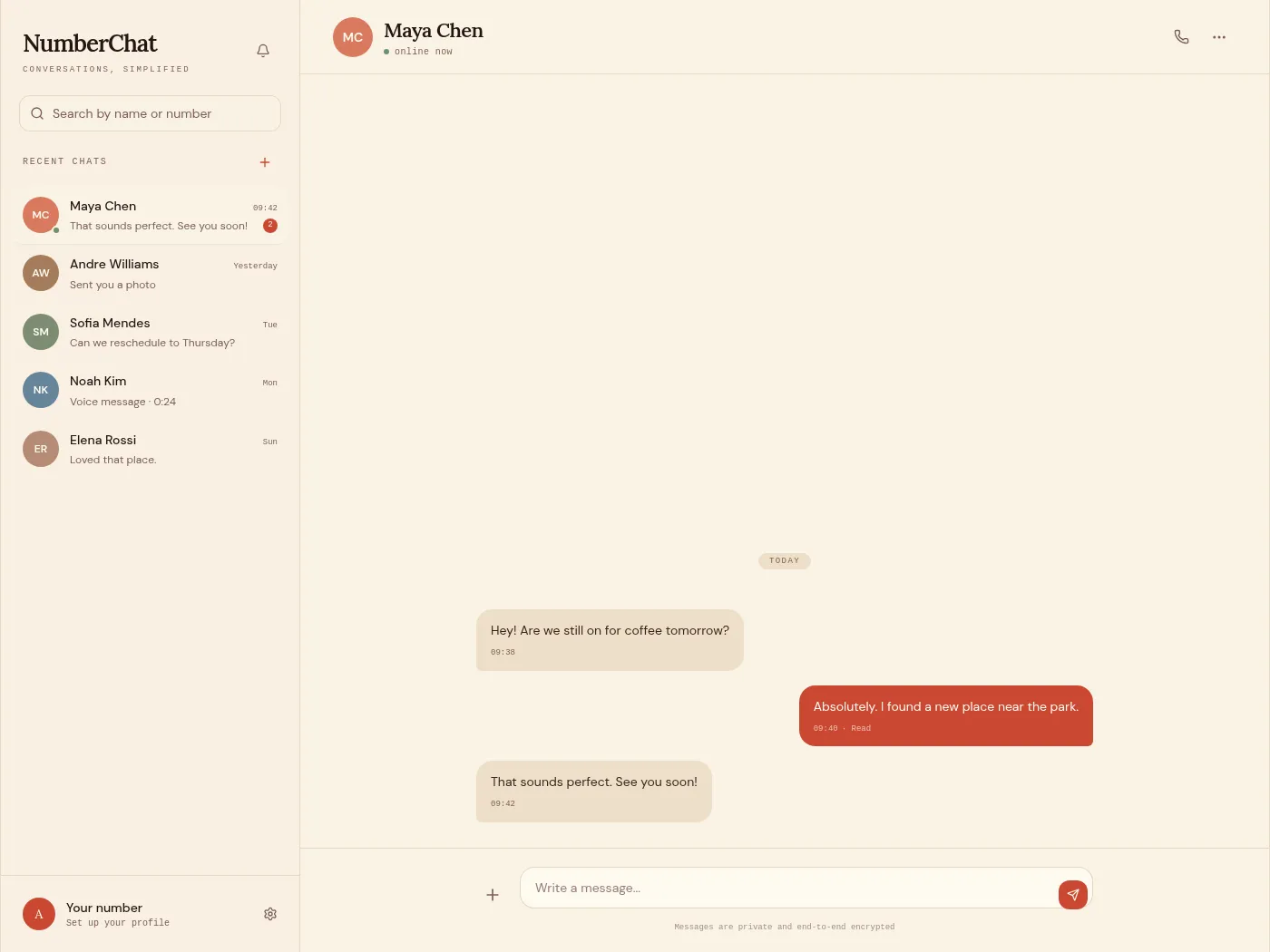 NumberChat