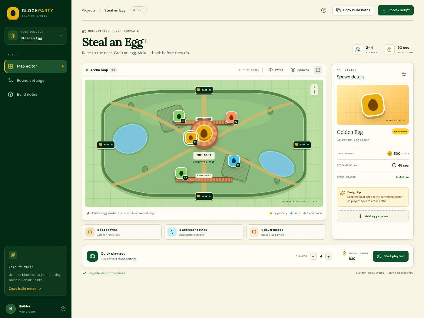 Steal an Egg Roblox Map